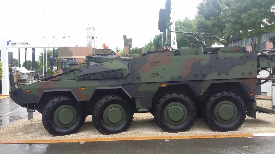 Armoured Engineer Group Vehicle | Artec Boxer